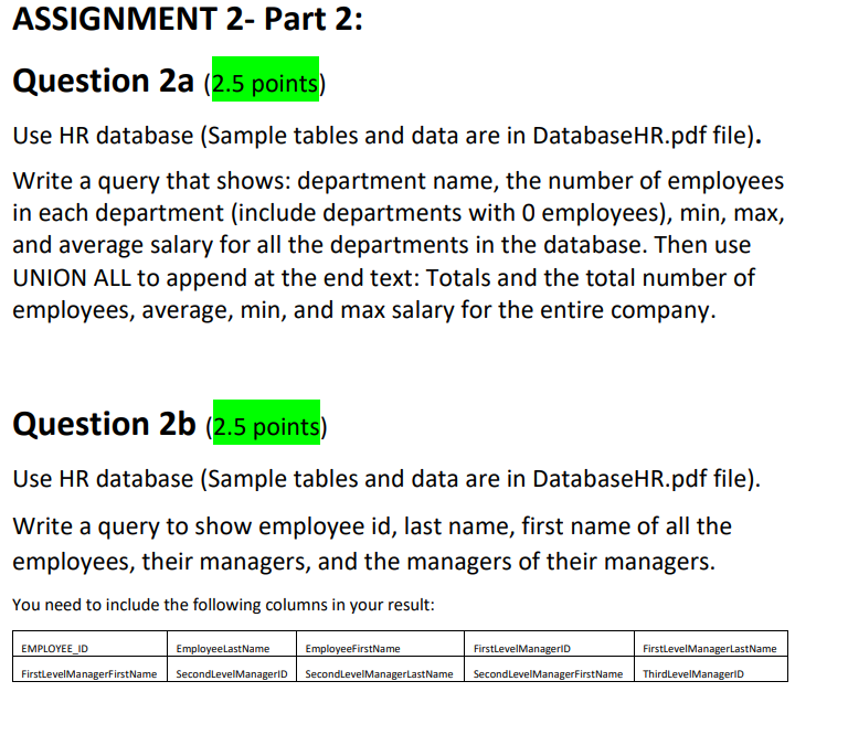 Solved Guideline: 1. You must type your answers in Microsoft | Chegg.com