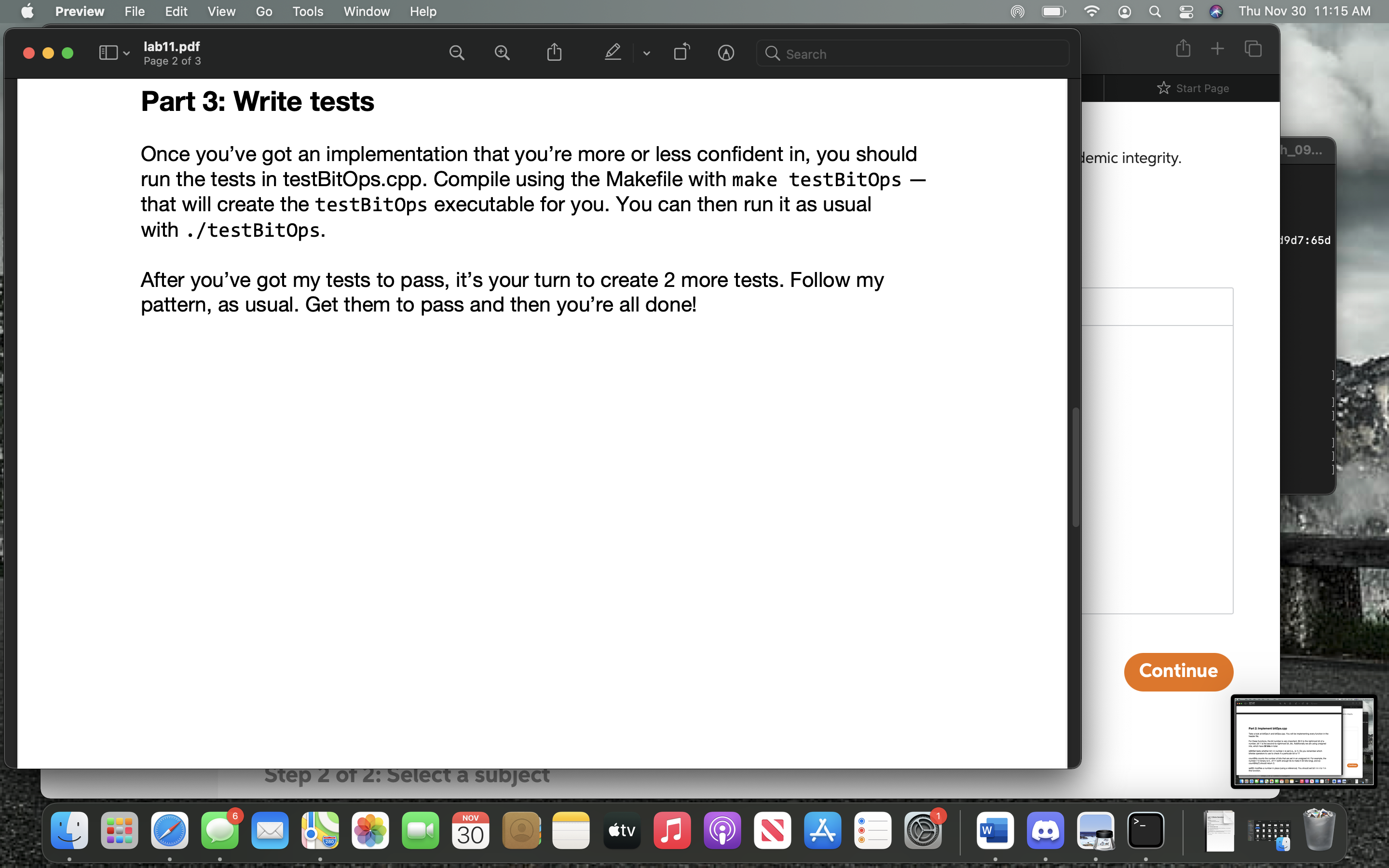 Solved Part 2: Implement bitOps.cpp Take a look at bitOps.h | Chegg.com