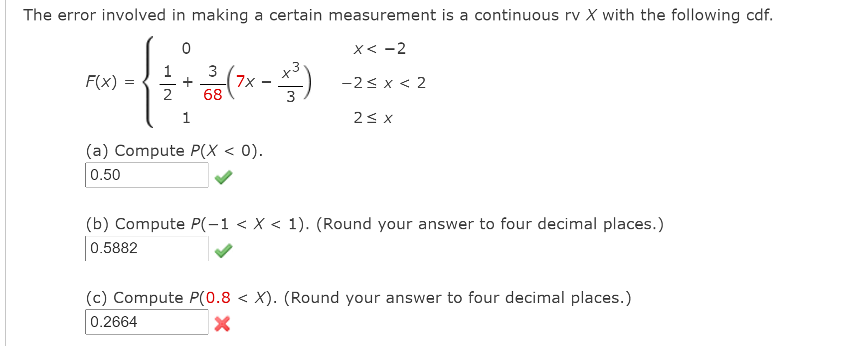 Solved The error involved in making a certain measurement is | Chegg.com