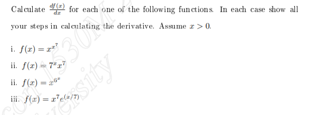 Solved dar Calculate for each one of the following | Chegg.com
