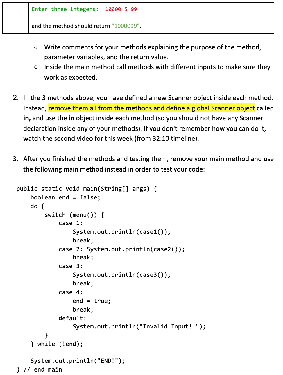 Solved Part 1 9 Points Overloading Methods 1 Create A 0098