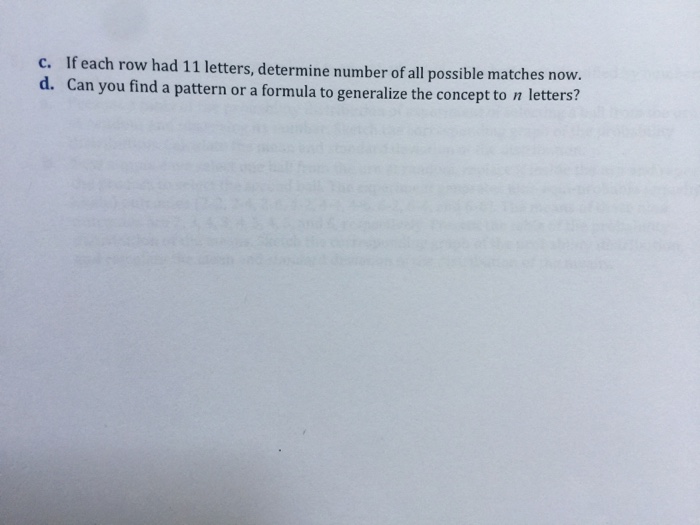 Solved 4) (4 points) Consider 2 rows each containing 5 | Chegg.com Solved 4) (4 points) Consider 2 rows each containing 5 | Chegg.com