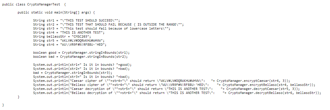CMSC203 Assignment #3 In cryptography, encryption is | Chegg.com