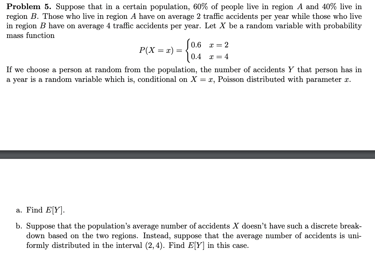 Solved Problem 5. ﻿Please answer all parts thank you | Chegg.com