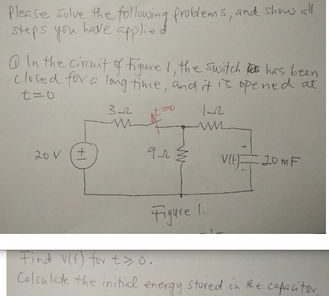 Solved Please solve the following problems, and show all | Chegg.com
