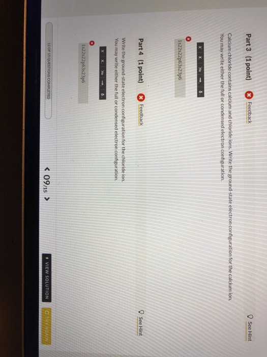 Solved 11/04/18 see Periodic Table See Hint Part 1 (1 point) | Chegg.com