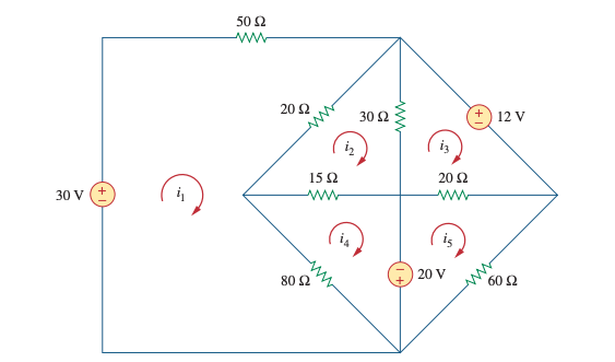 Solved Please solve this circuit using both Mesh | Chegg.com
