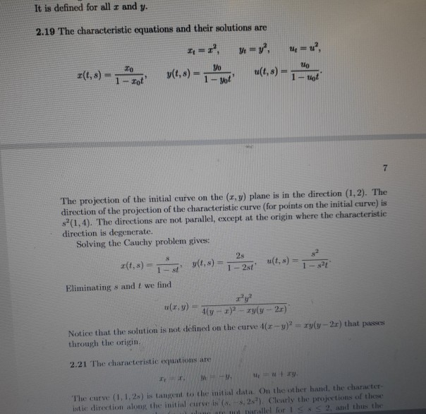Solved 2.18 Consider the equation uux + uy = -ju. (a) Find a | Chegg.com