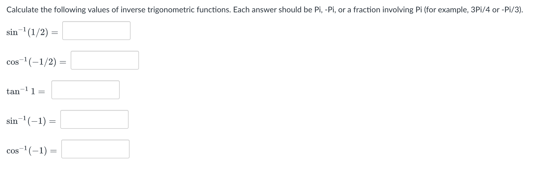 Solved Let f(x)=tan−1(sinx). Calculate f′(π/4) | Chegg.com