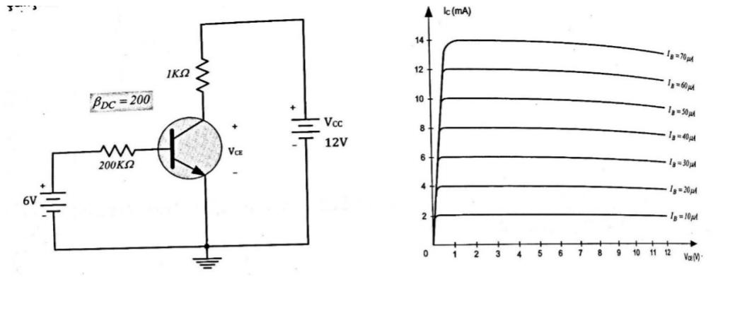 Solved In the circuit in the figure, find the Ib, Ic, Ie | Chegg.com