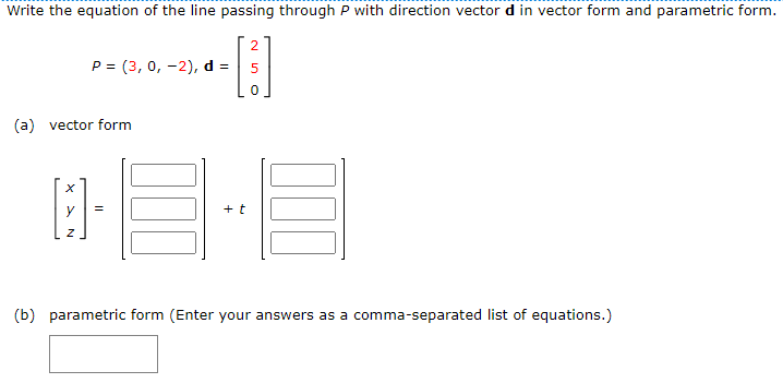 Solved Write The Equation Of The Line Passing Through P With