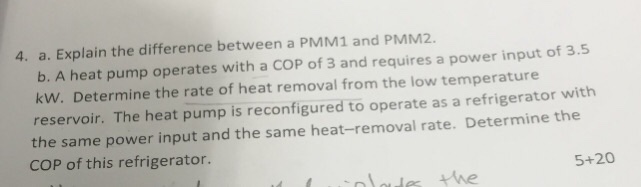 Solved a. Explain the difference between a PMM1 and PMM2. | Chegg.com