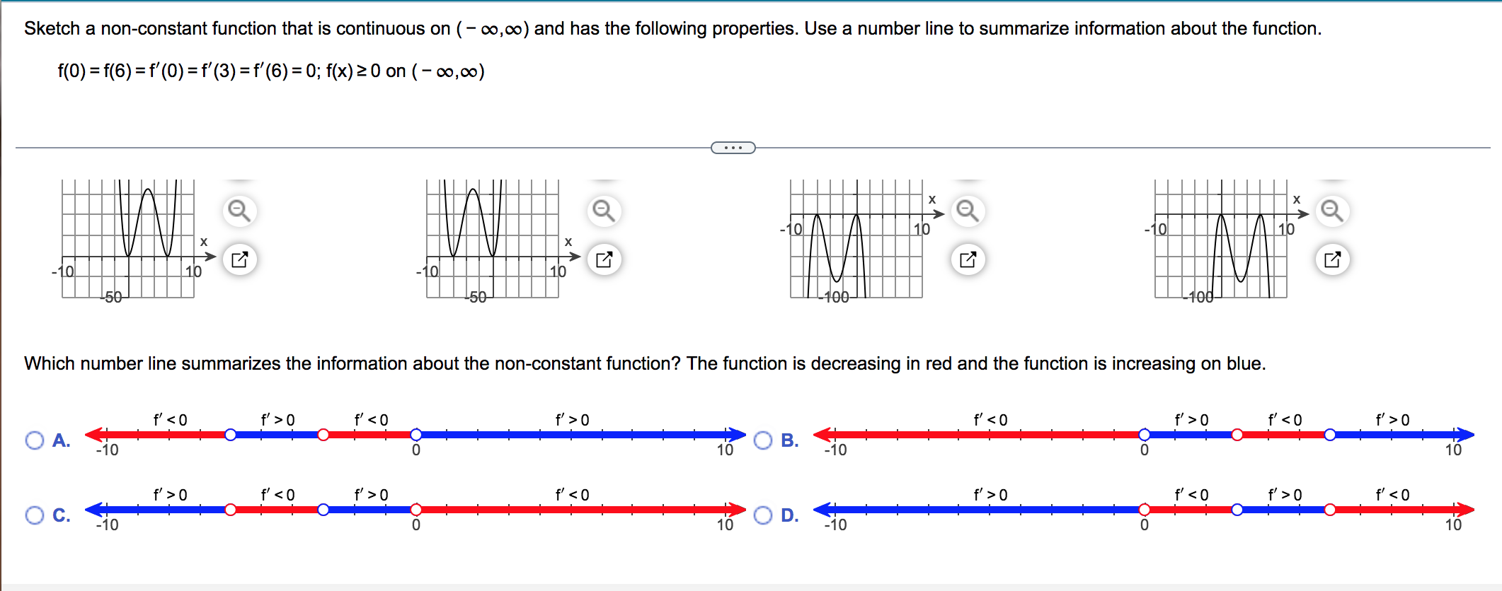 Solved Sketch a non-constant function that is continuous on | Chegg.com