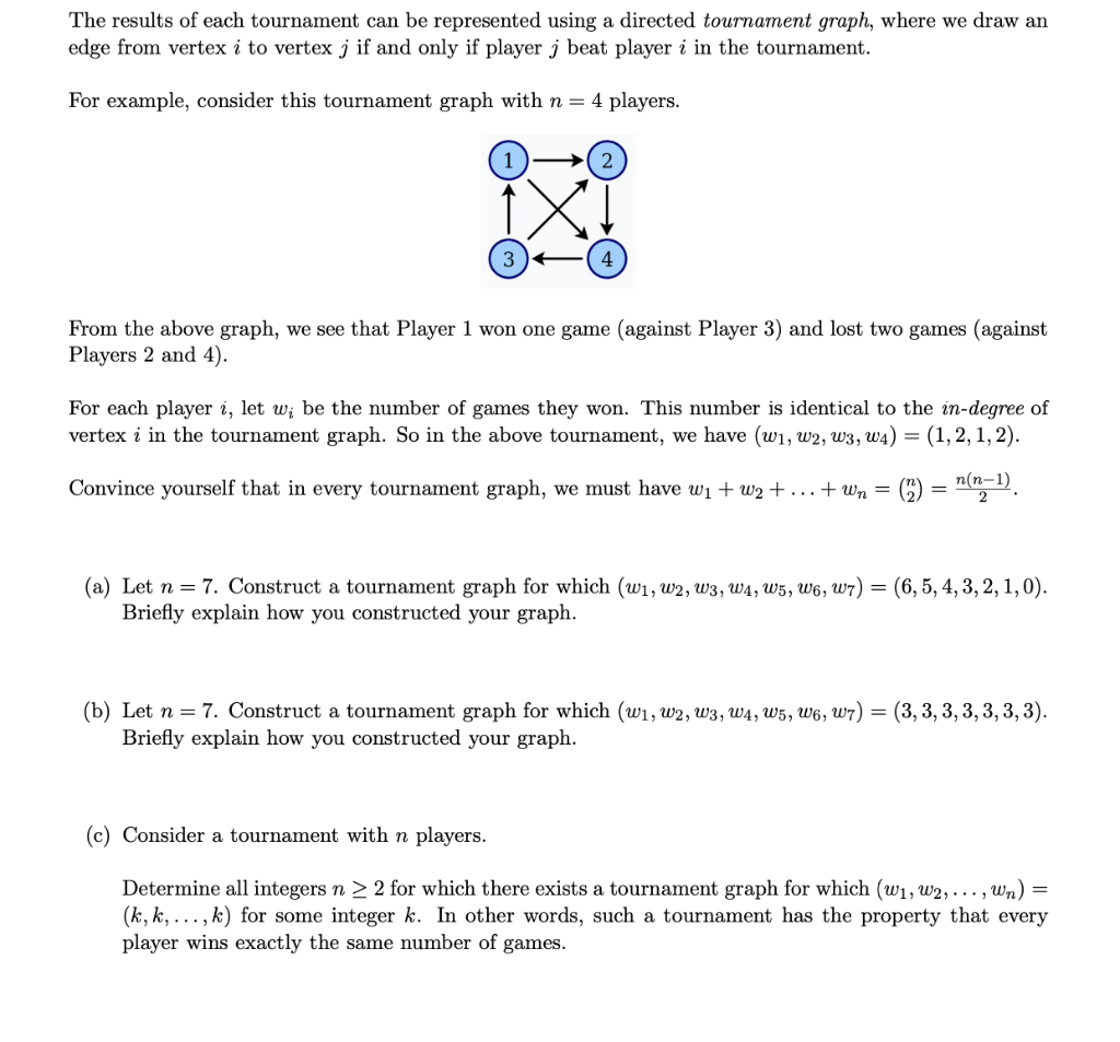 Solved Some students are very competitive. So one day after | Chegg.com