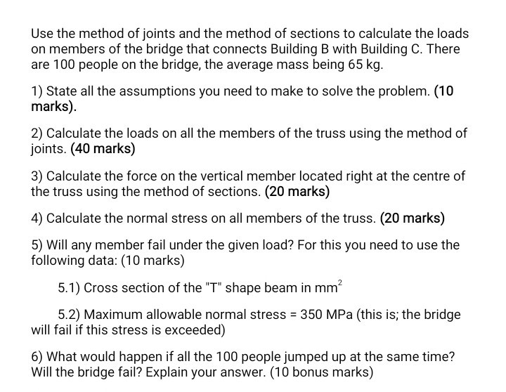 Solved Use the method of joints and the method of sections | Chegg.com