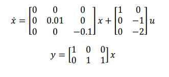 Solved A)Design a full-state feedback regulator for the | Chegg.com