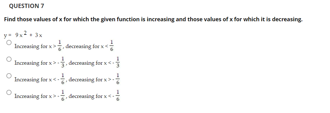 Solved QUESTION 8 Find any relative maximum or minimum | Chegg.com