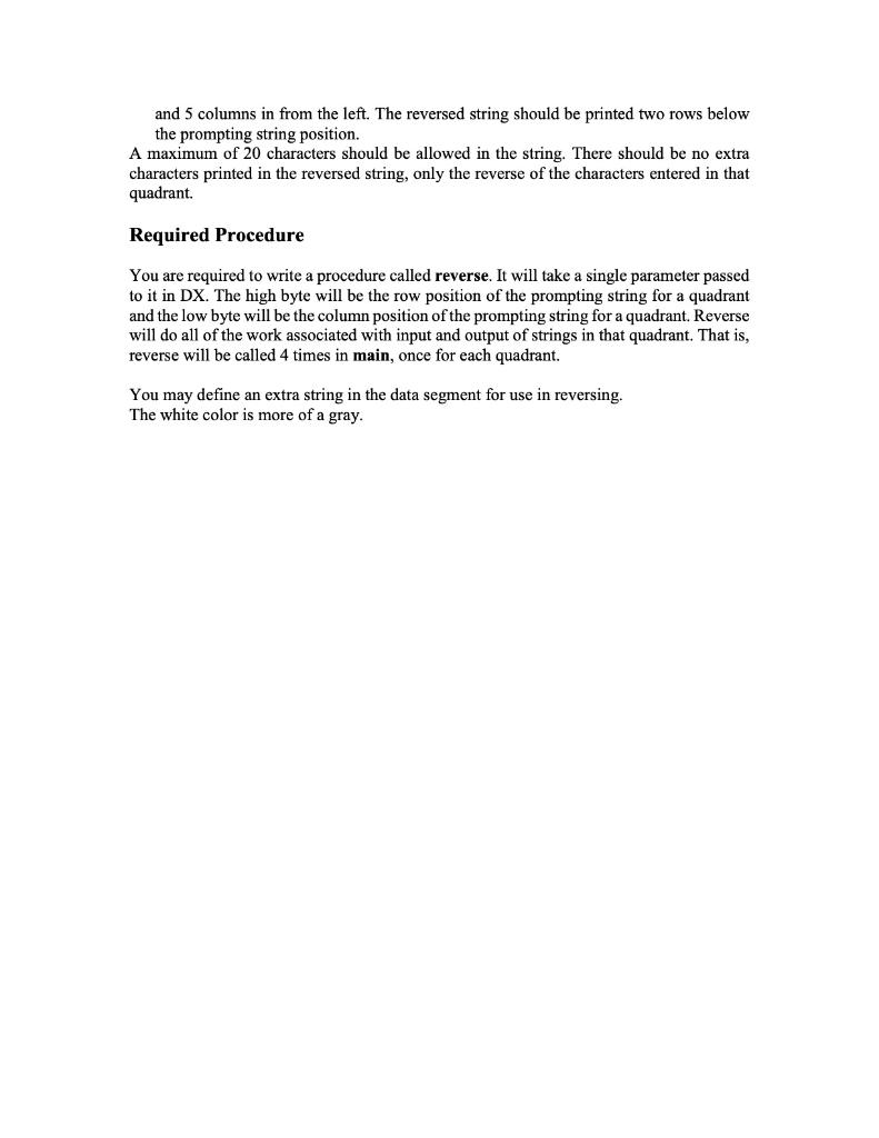 CSC-332 HW6 - Spring 2021 Write an assembly language | Chegg.com