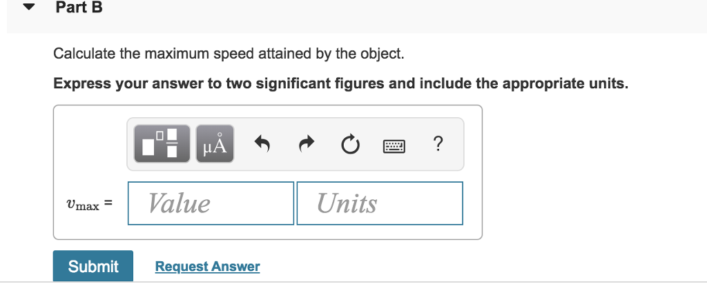 Solved An object with mass 2.9 kg is executing simple | Chegg.com