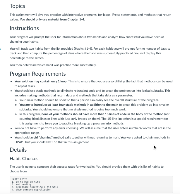 Solved ***The program has to be a java program please do it | Chegg.com