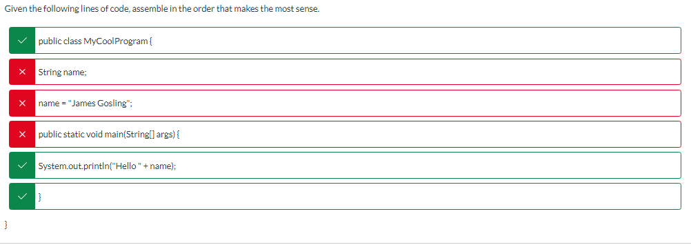 Solved Given the following lines of code, assemble in the | Chegg.com