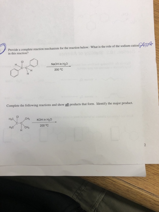 Solved Provide a complete reaction mechanism for the | Chegg.com