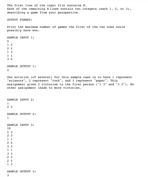Solved Q3: You have probably heard of the game "Rock, Paper, | Chegg.com