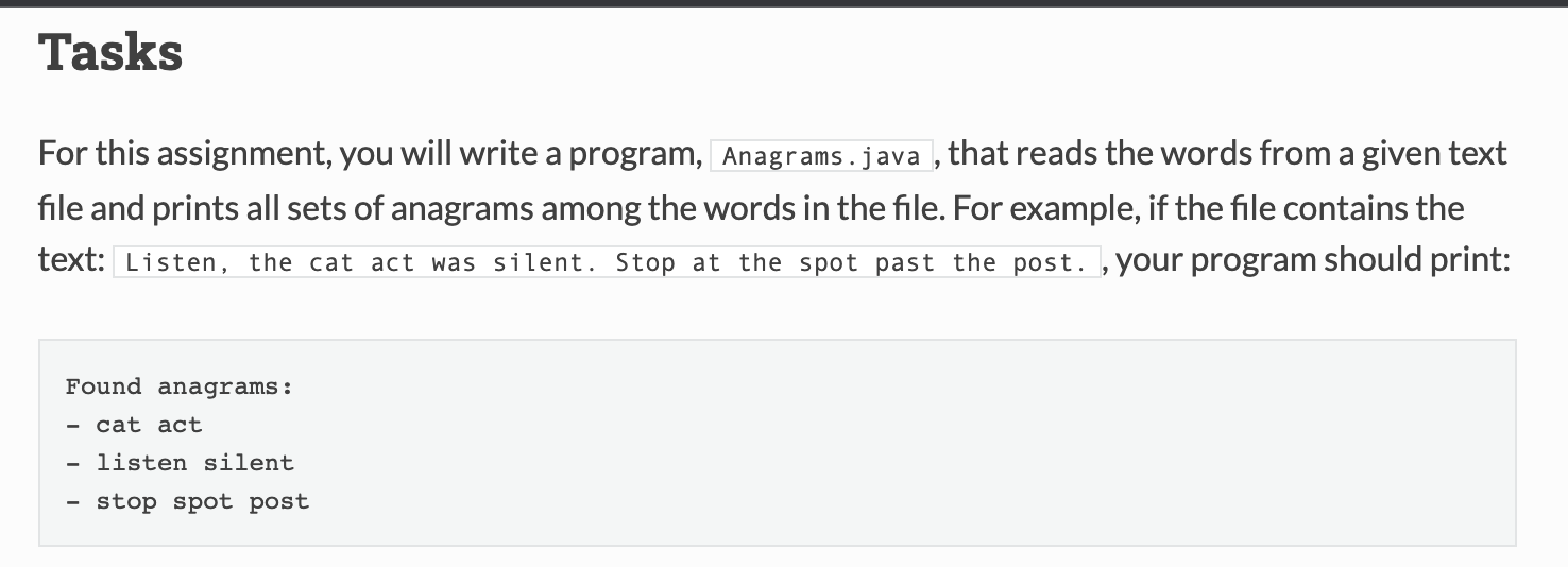 Solved For this assignment, you will write a program, , that | Chegg.com