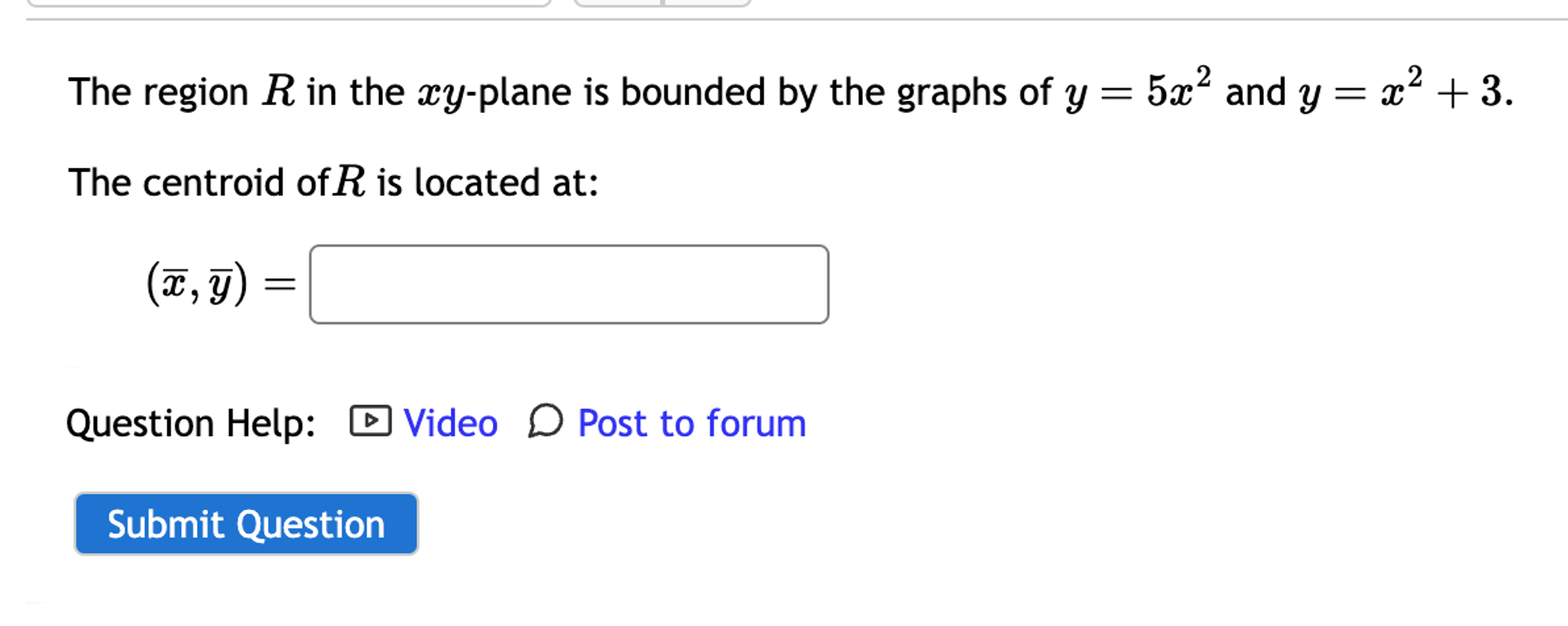 Solved The region R in the xy-plane is bounded by the graphs | Chegg.com