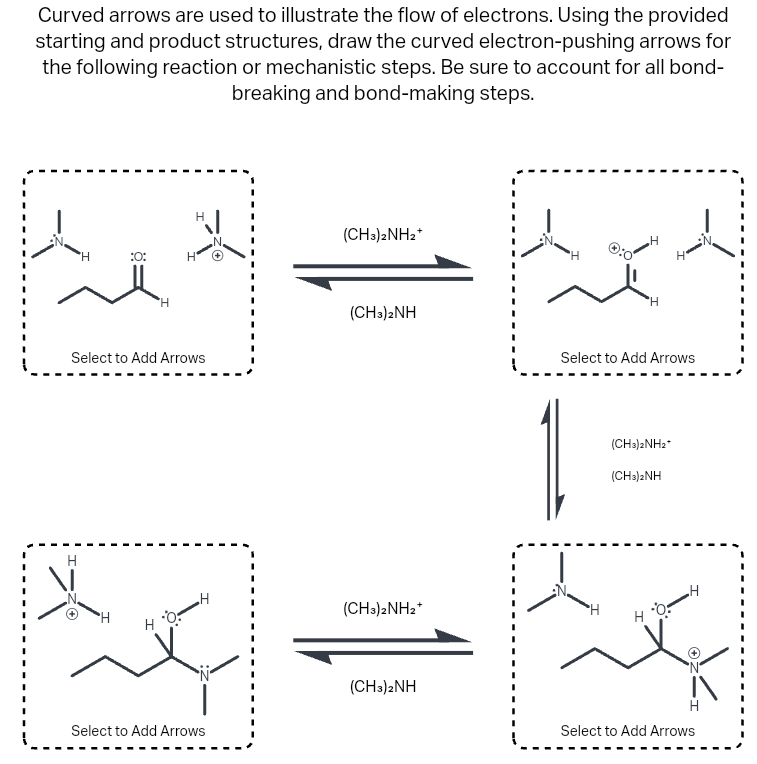 Solved Curved arrows are used to illustrate the flow of | Chegg.com
