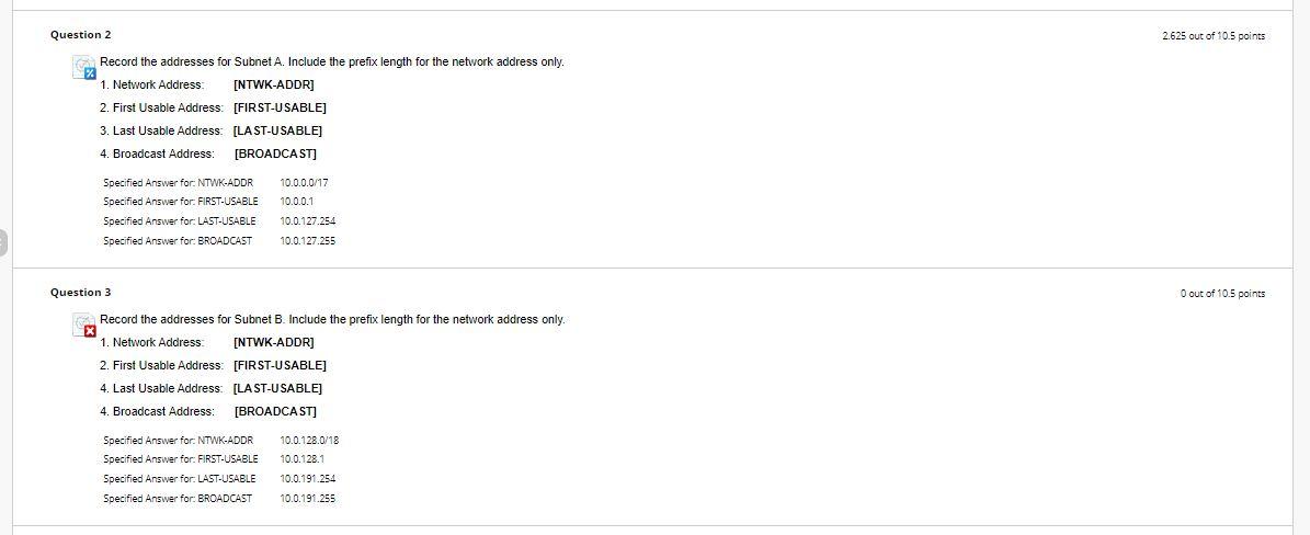 1. Custom Address Map: [CUSTOM-ADDR-MAP] 2. Interval | Chegg.com