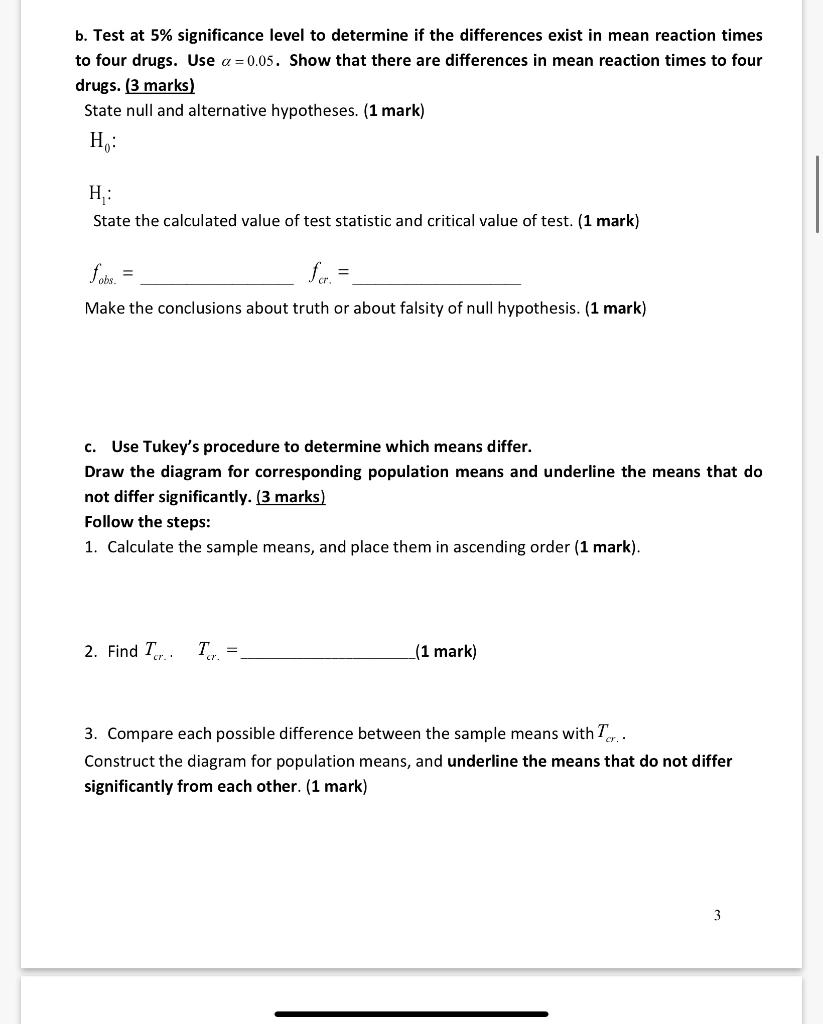 Solved 1. (3+3+3+2+2=13 marks) In order to study the | Chegg.com