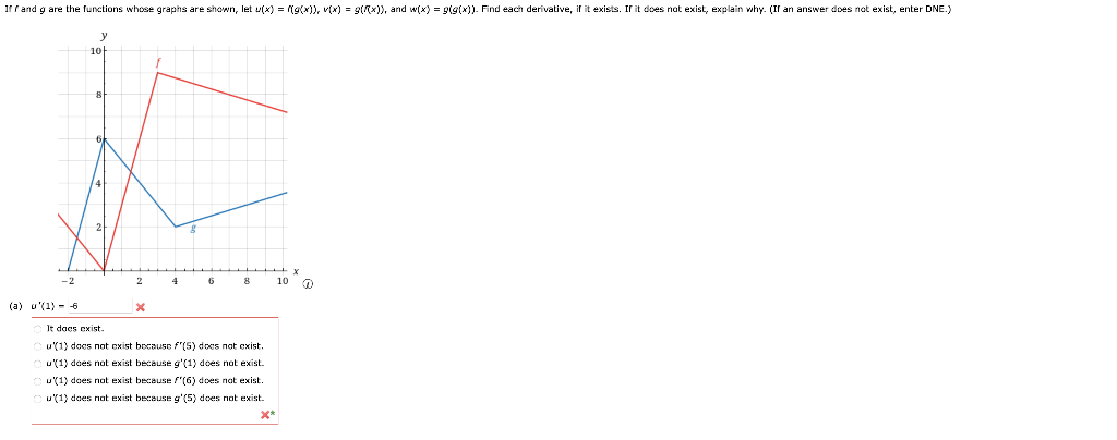 Solved If F And G Are The Functions Whose Graphs Are Shown 