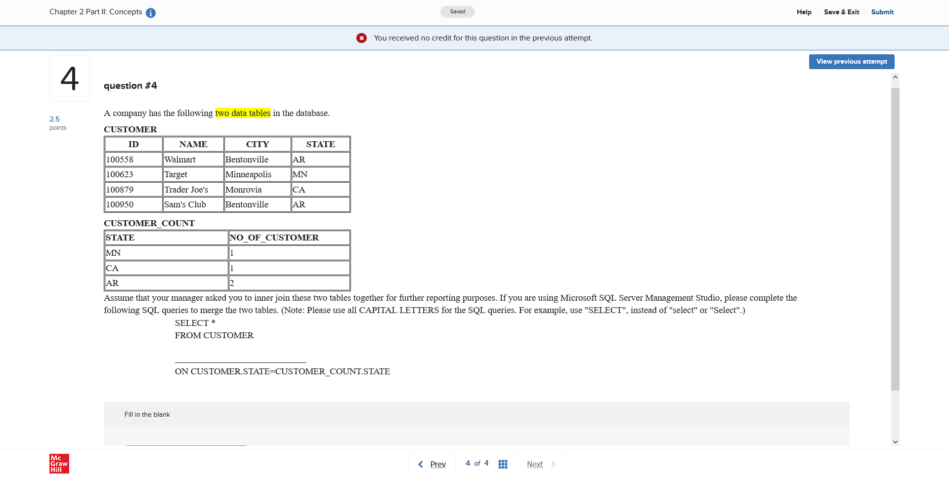 Solved A company has the following two data tables in the | Chegg.com