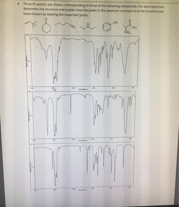 Solved Which of the following structures is consistent with | Chegg.com
