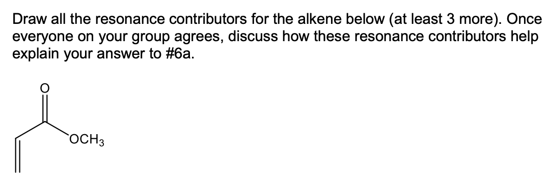 Solved I am having a hard time drawing all 3 resonance | Chegg.com