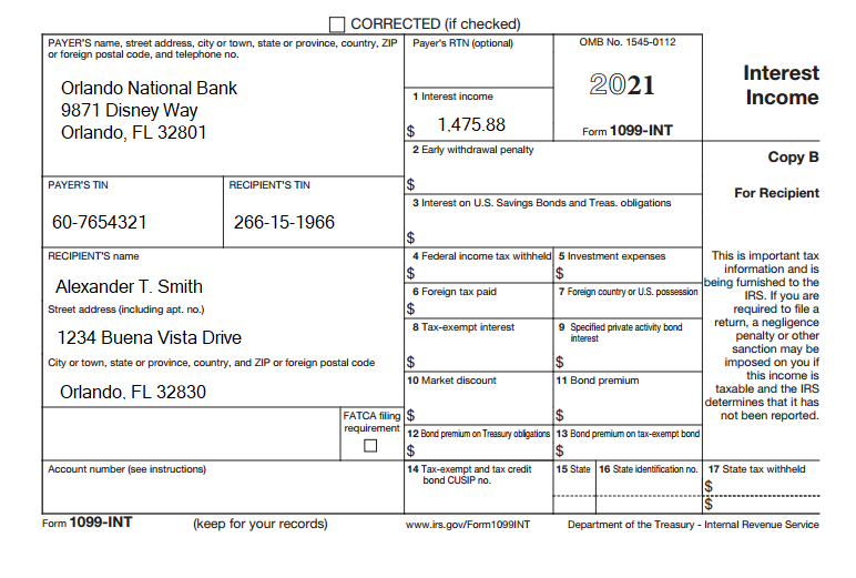 Use the information below from Form W-2, 1099-INT, | Chegg.com