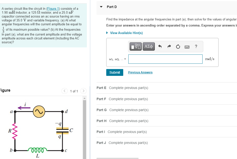 A series circuit like the circuit in (Figure 1) | Chegg.com