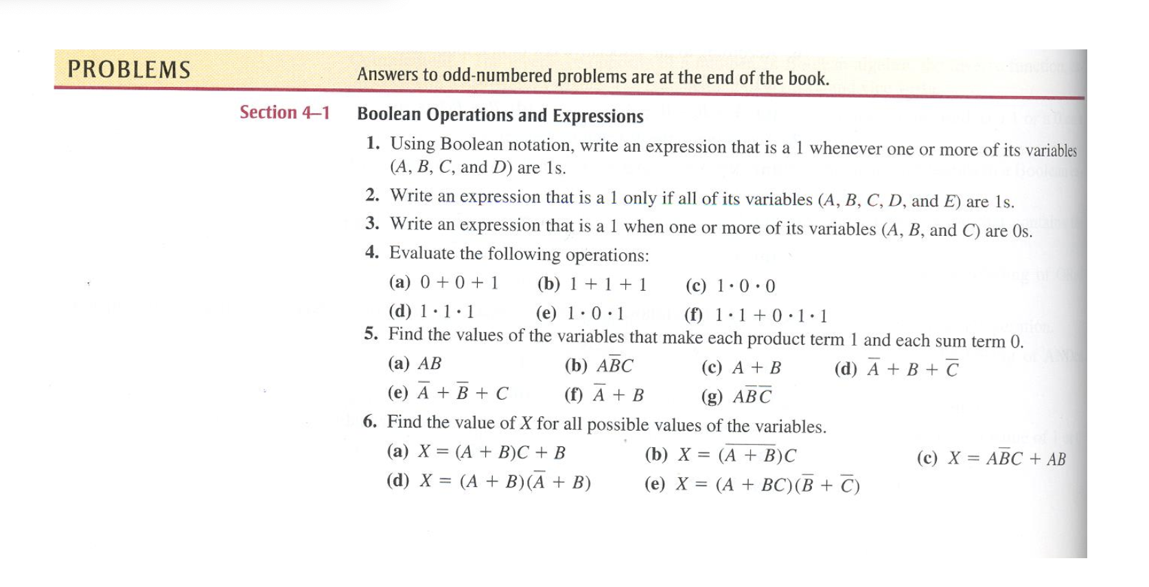 Boolean Algebra Simplification Exercises With Answers Pdf Jeremy