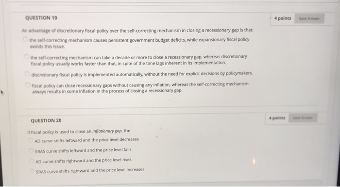 Solved QUESTION 19 4 points Save Answer An advantage of | Chegg.com