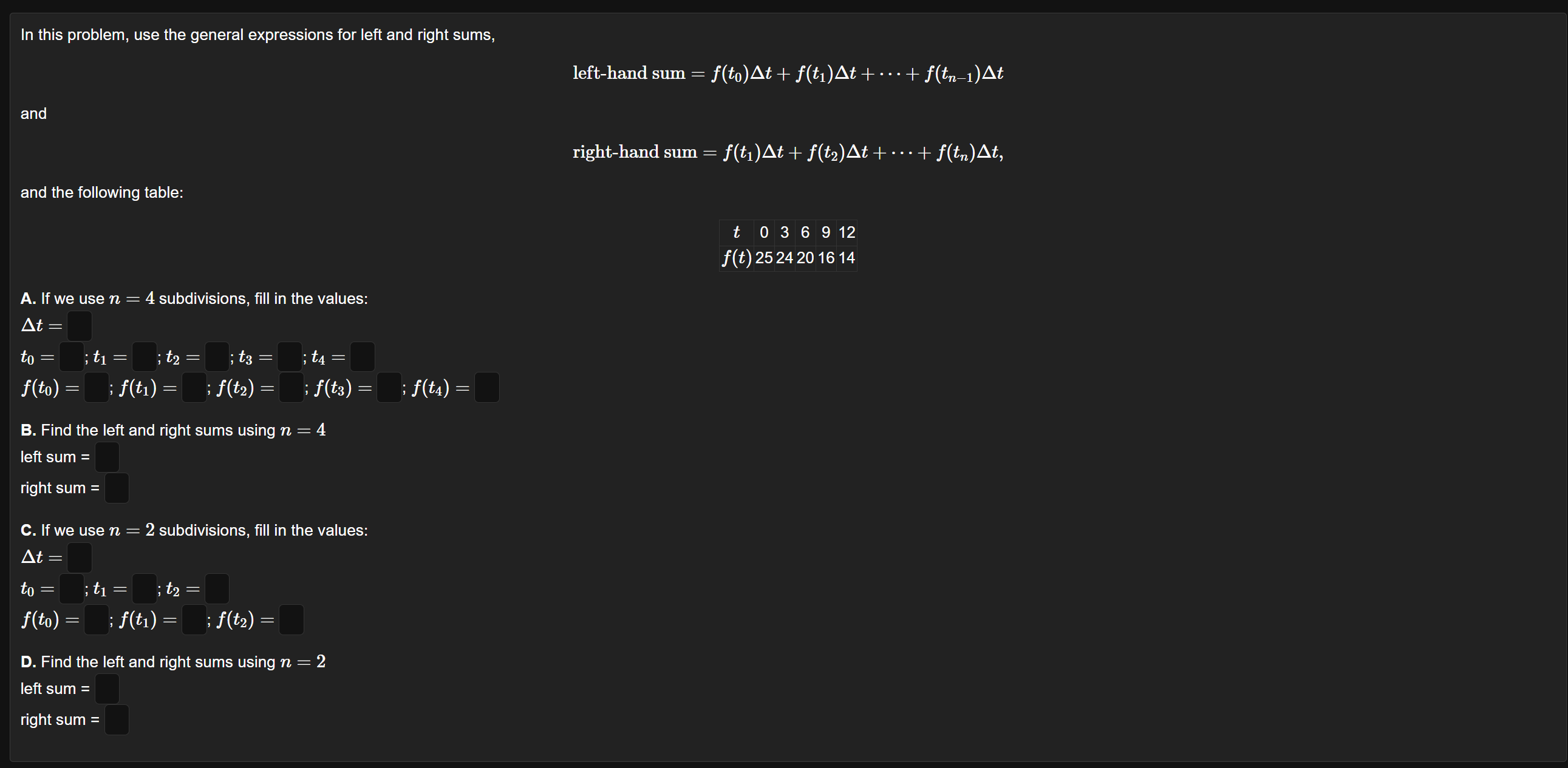 Solved In this problem, use the general expressions for left | Chegg.com