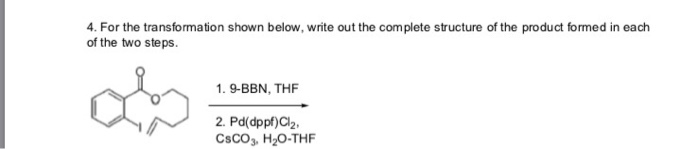 Solved 4. For the transformation shown below, write out the | Chegg.com