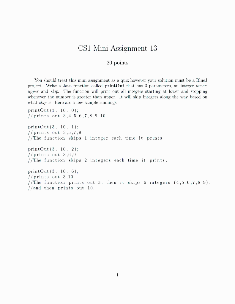 Solved You should treat this mini assignment as a quiz | Chegg.com