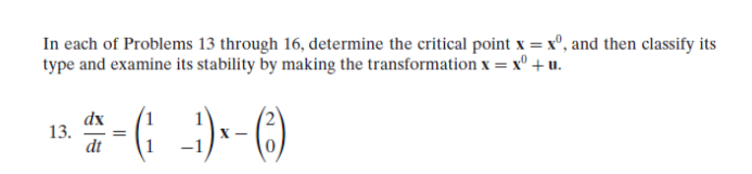 Solved In each of Problems 13 through 16 , determine the | Chegg.com