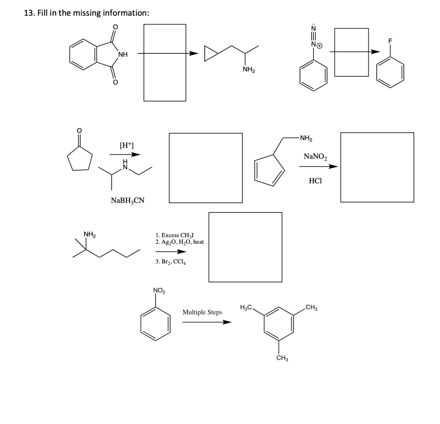 Solved I know that the second is a Fluoride Aryl made by | Chegg.com