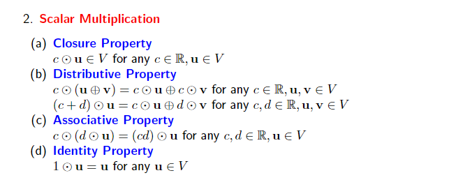 Solved Definition 1. A real vector space is a set V of | Chegg.com