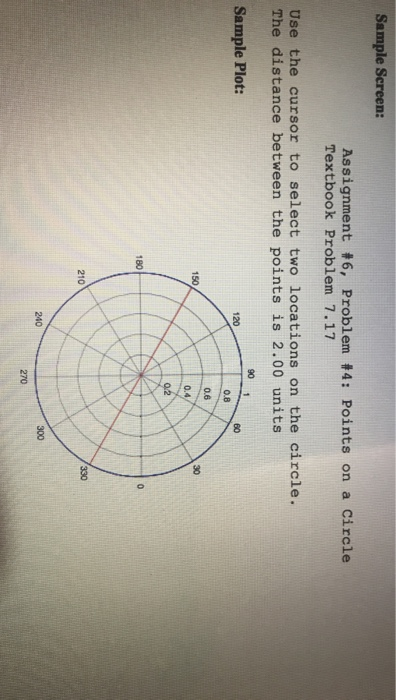 Solved 17 The Ginput Function Is Useful For Picking