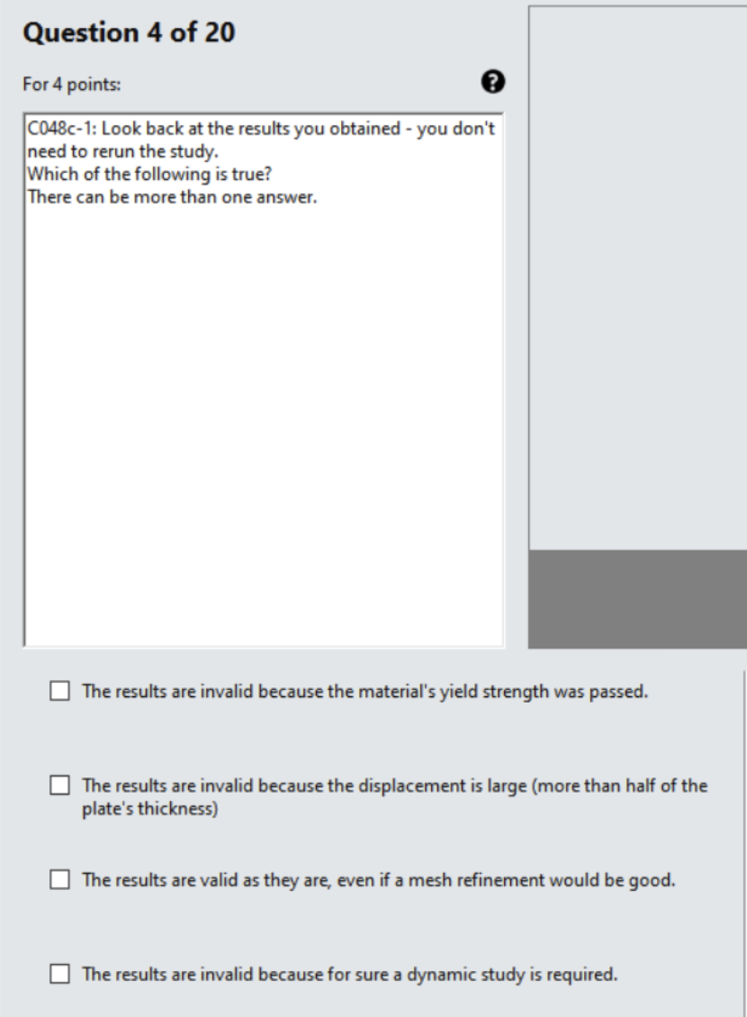 C048a-1: Consider the "weldedcorner.sldprt" model in | Chegg.com