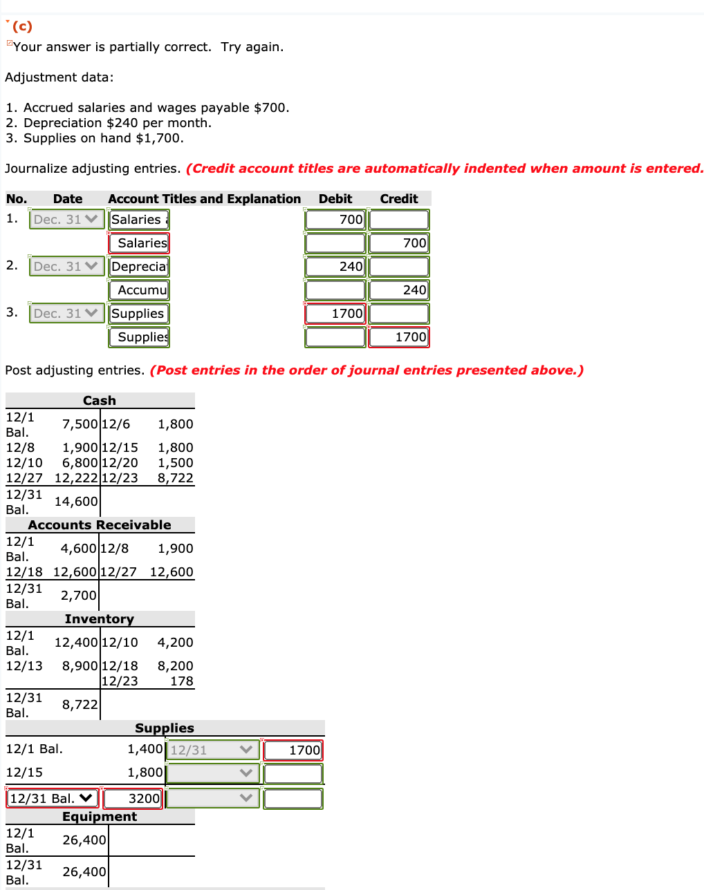 Solved Comprehensive Problem 5 (Part Level Submission) On | Chegg.com