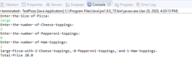 Solved 411 Create Class Named Pizza Stores Information Single Pizza Contain Following